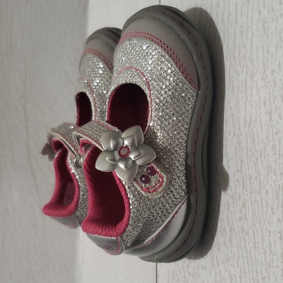 Stride Rite | Shoes | Surprize Stride Rite 5 Gray Glitter Baby Mary ...